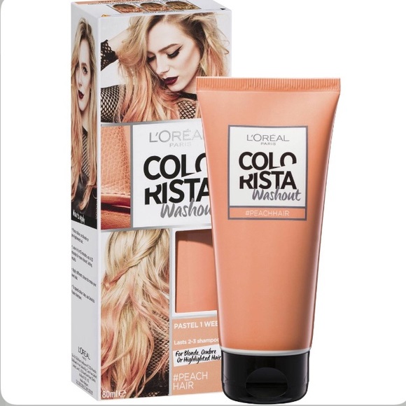 L'Oreal | Hair | Nib 2 Loral Colorista Peach Semipermanent Color | Poshmark